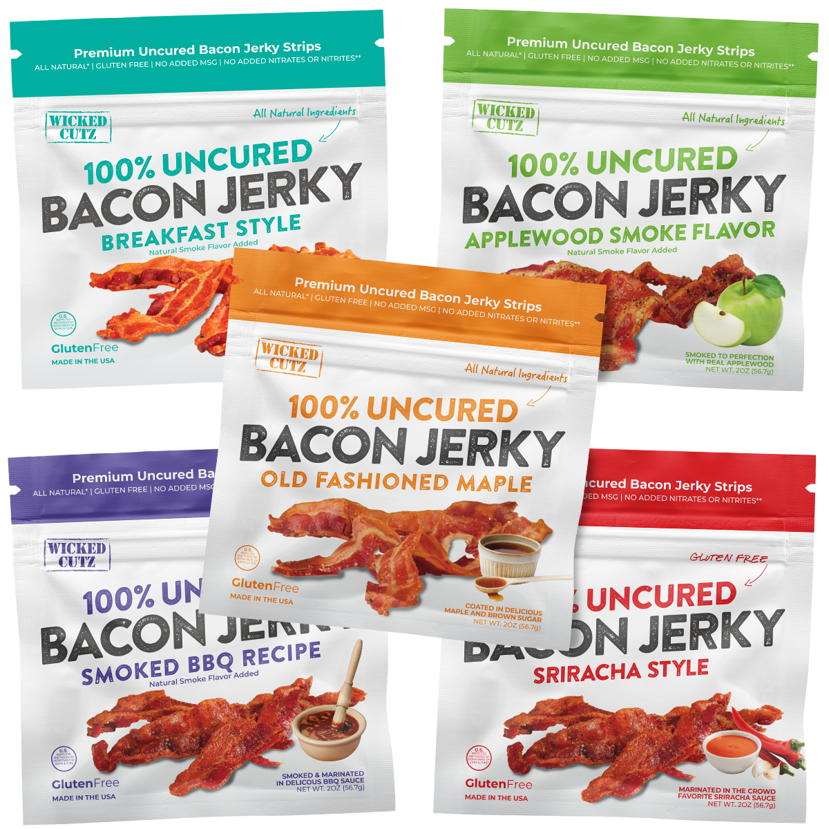 Premium Jerky and Beef Sticks | All Natural | Wicked Cutz