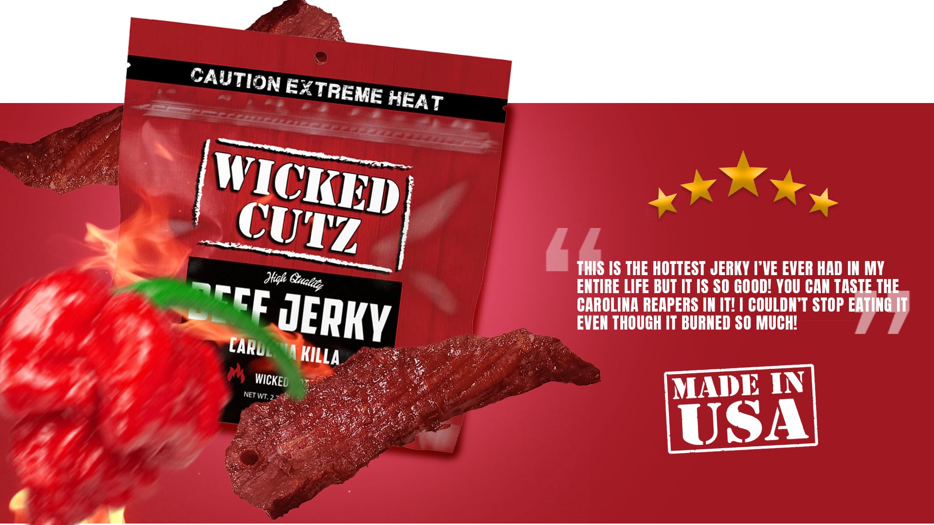 Carolina Killa Beef Jerky