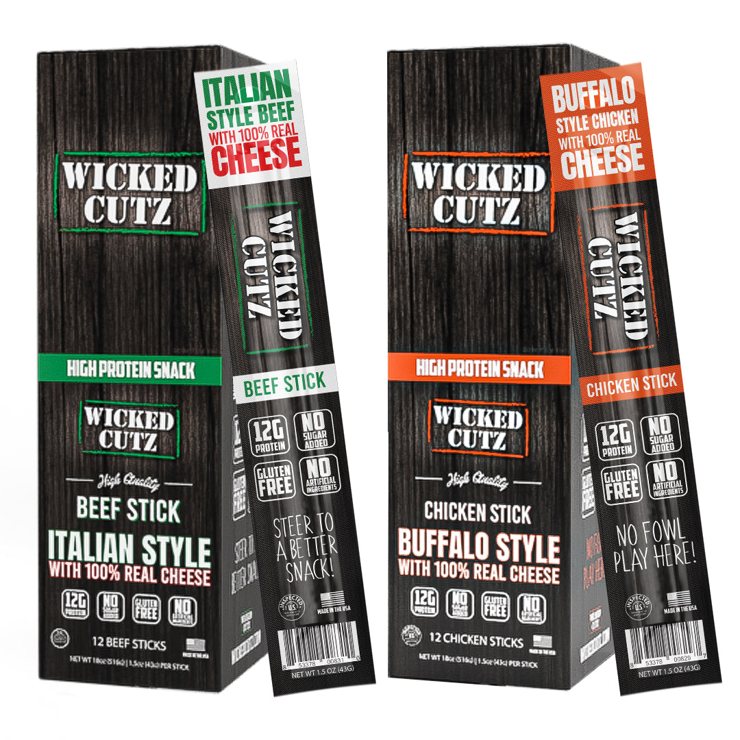 Premium Jerky and Beef Sticks | All Natural | Wicked Cutz